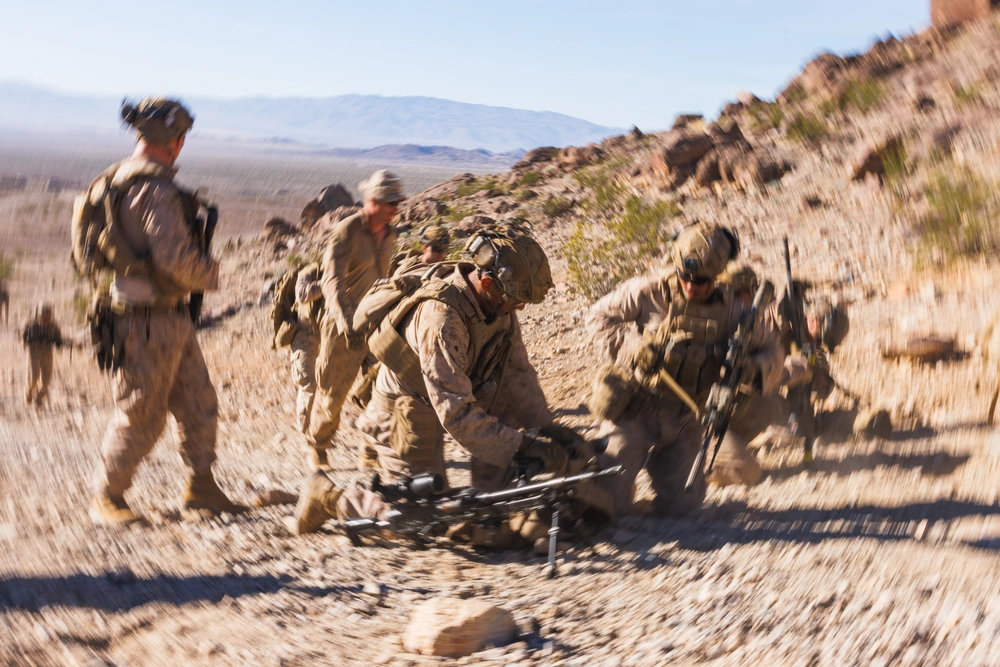 DVIDS - Images - Marines with 3rd Bn., 7th Marines, 1st CEB patrol ...