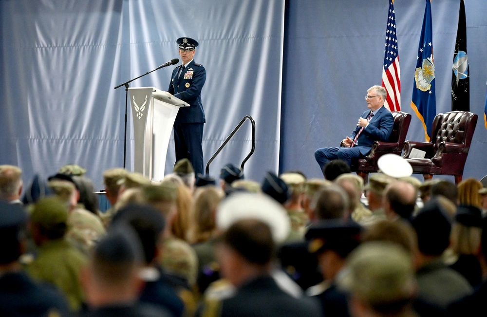 DVIDS - Images - CSAF Wilsbach Change of Command Responsibility [Image ...