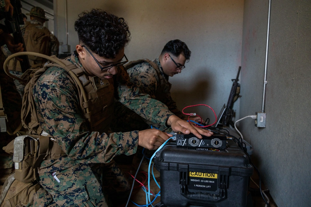 DVIDS - Images - 9th Communication Battalion Conducts Simulated Raid ...