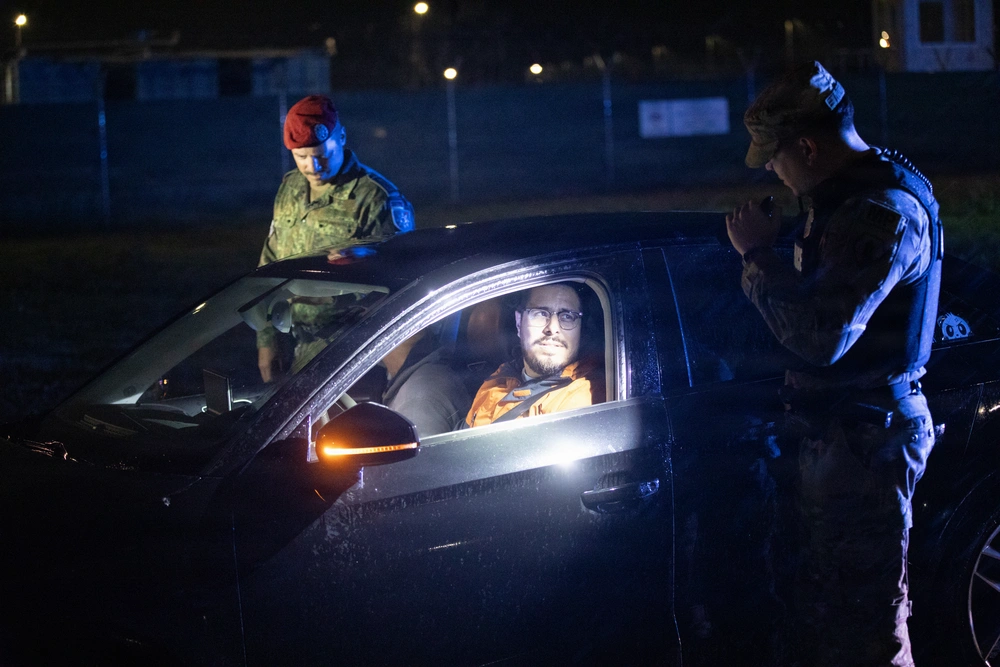 DVIDS - Images - 215th Military Police Detachment conducts joint patrol ...
