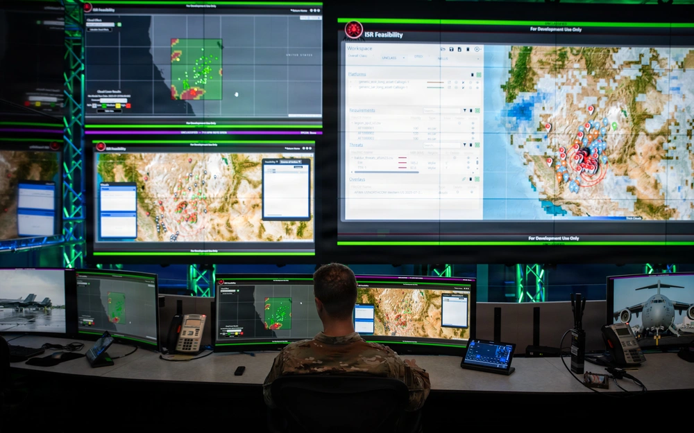 DVIDS - Images - AFRL demonstrates advanced ISR planning tool [Image 6 ...
