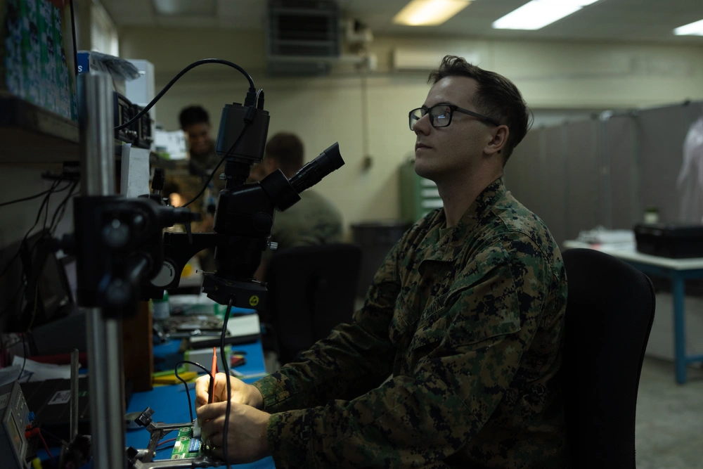 DVIDS - Images - 12th MLR Marine, Michigan Native Awarded the Gold Disk ...