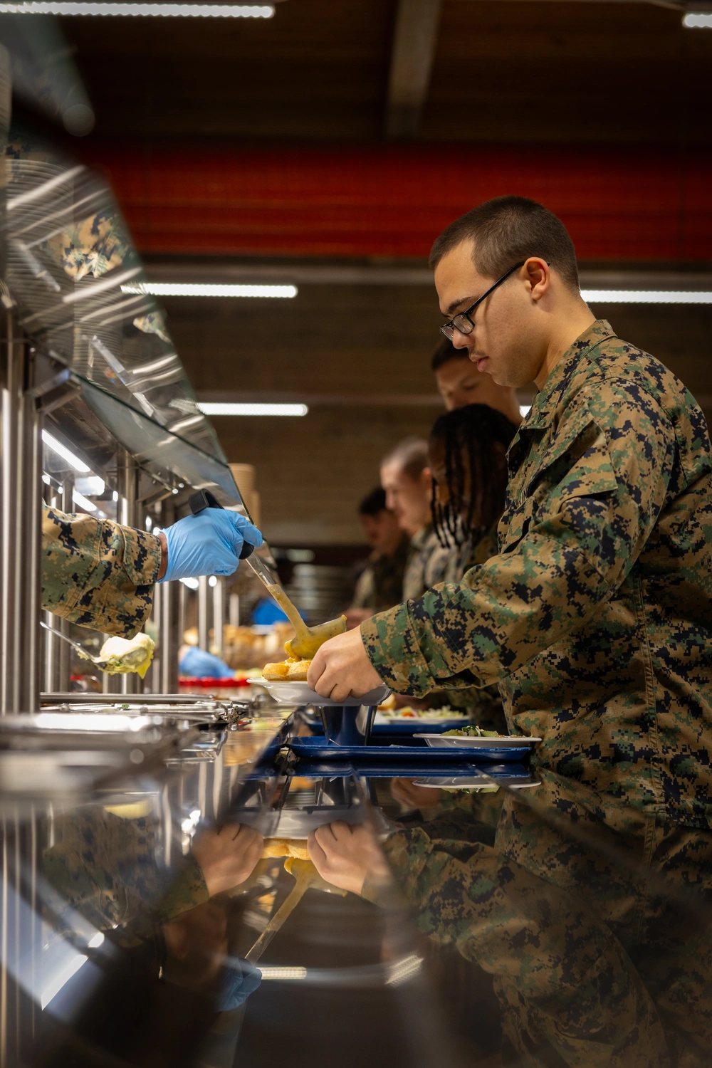 DVIDS - Images - U.S. Marines and Sailors, celebrate a Thanksgiving ...
