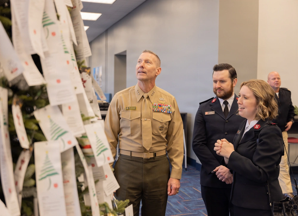 DVIDS - Images - U.S. Naval Academy Angel Tree ceremony in Nimitz ...