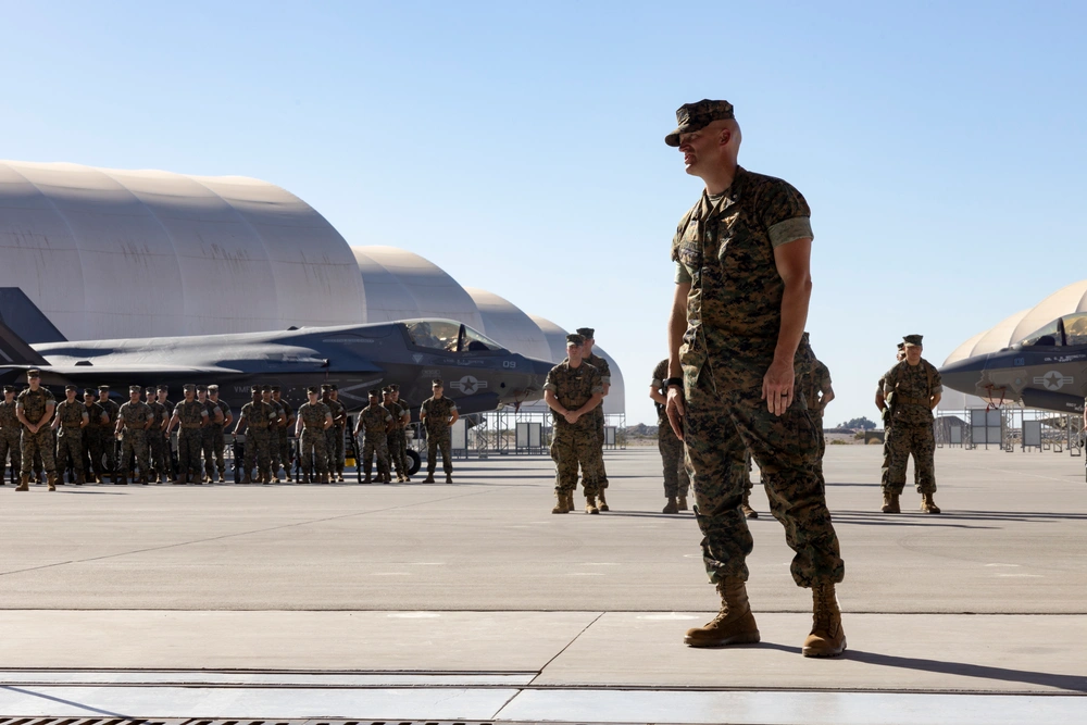 DVIDS - Images - Marine Fighter Attack Squadron 214 Change of Command ...