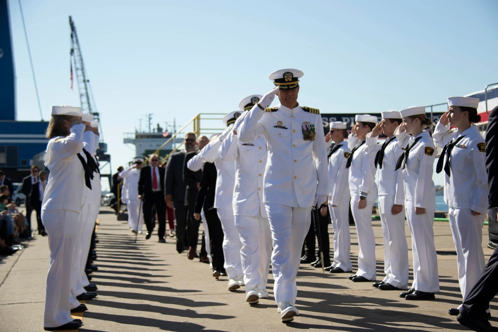 DVIDS - Images - USS Pierre (LCS 38) Commissions [Image 1 of 5]