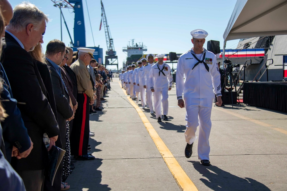 DVIDS - Images - USS Pierre (LCS 38) Commissions [Image 5 of 5]
