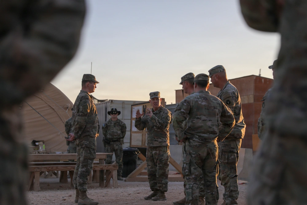 DVIDS - Images - Brig. Gen. Kevin J. Lambert talks with soldiers before ...