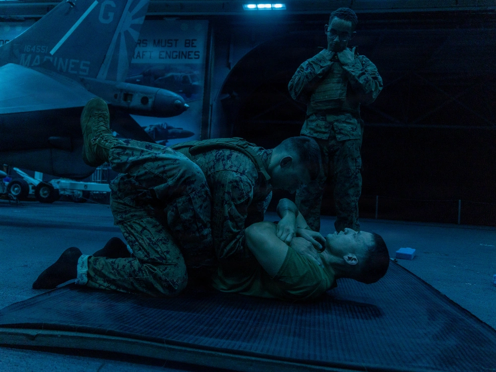 DVIDS - Images - 22nd MEU(SOC) | MCMAP Aboard the USS Iwo Jima [Image 5 ...