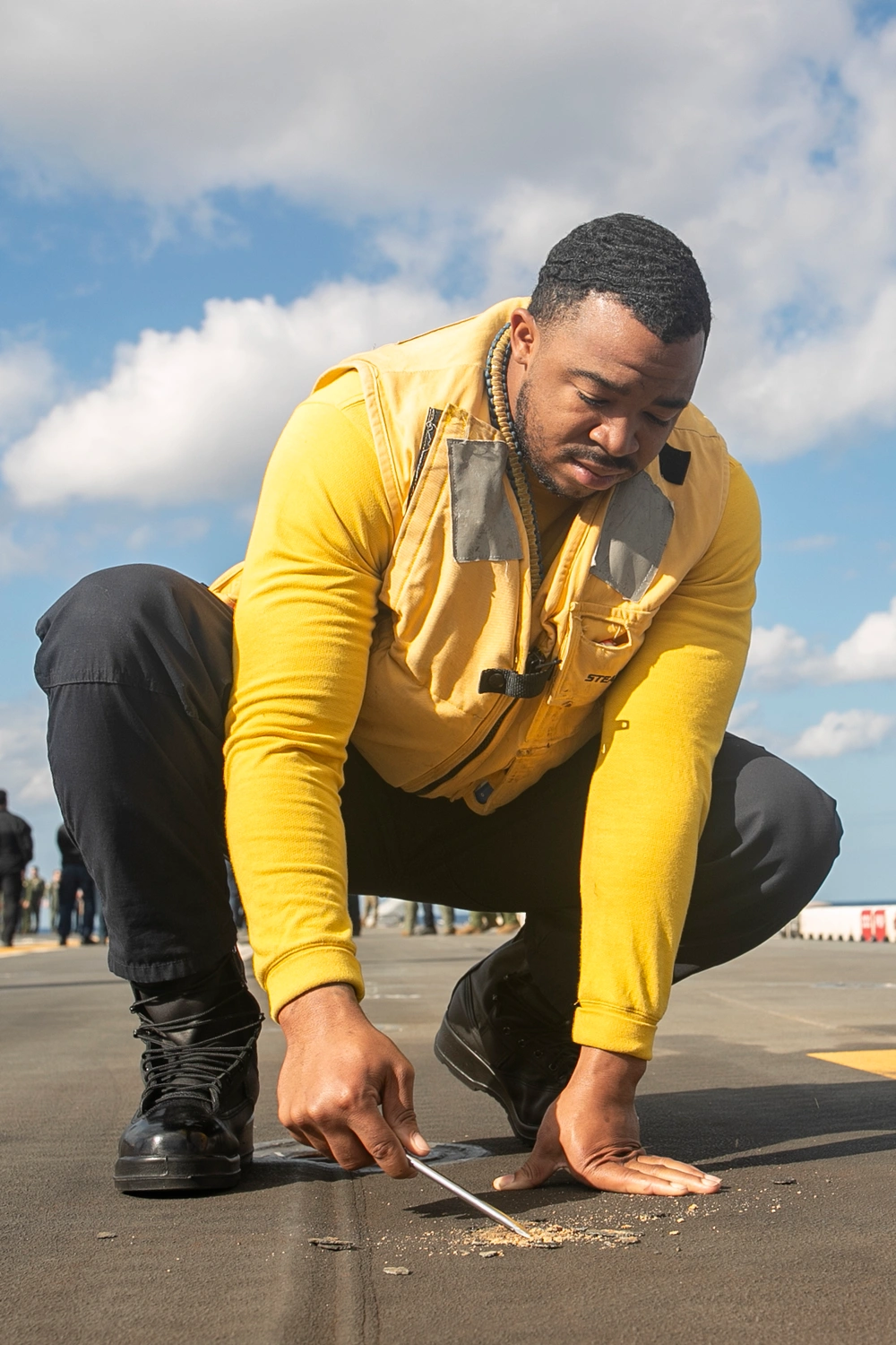DVIDS - Images - Sailors & Marines aboard USS Tripoli Conduct FOD Walk Down [Image 2 of 3]