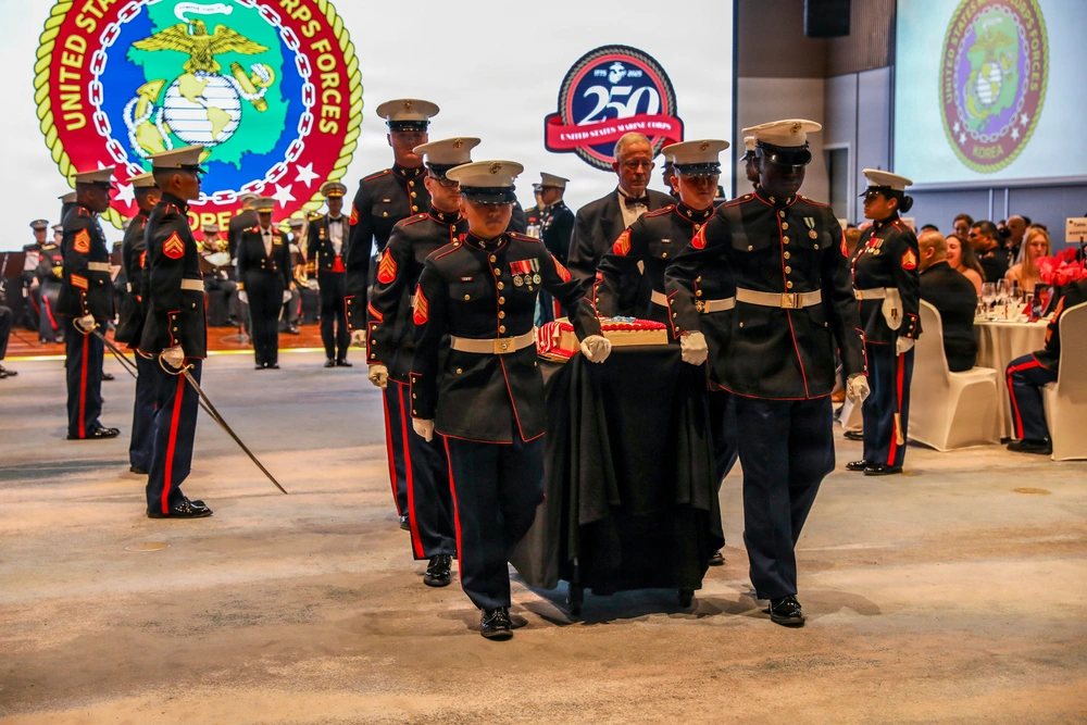 DVIDS - Images - MARFORK 250th Marine Corps Birthday Ball [Image 2 of 29]