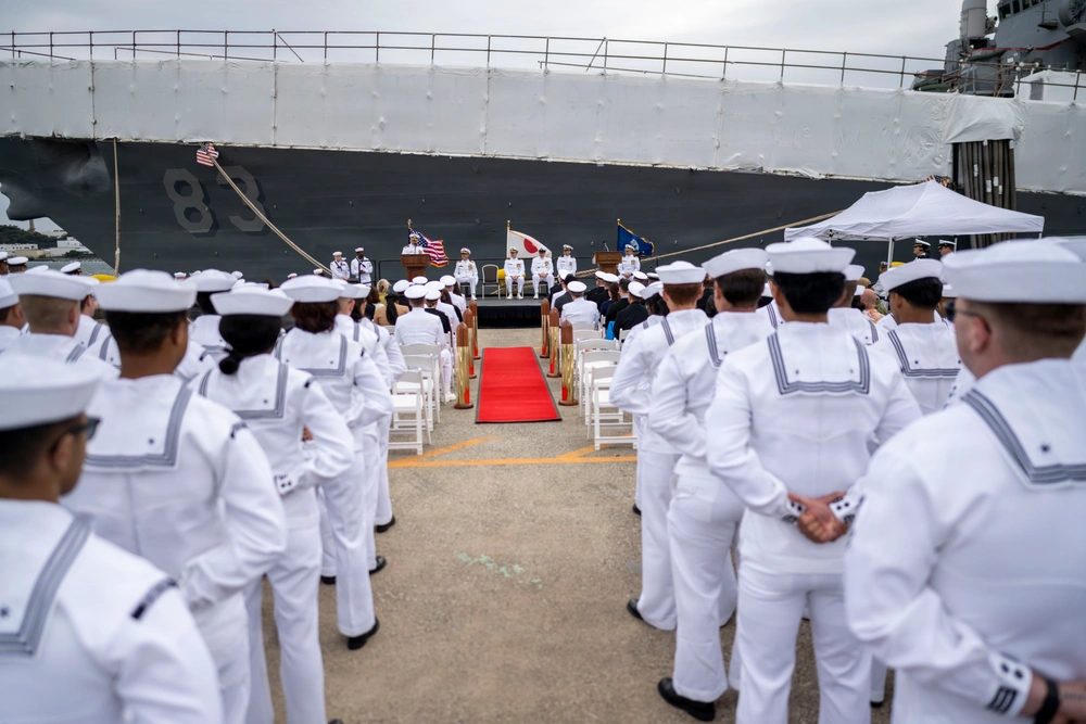 DVIDS - Images - USS Howard (DDG 83) Change of Command Ceremony [Image ...