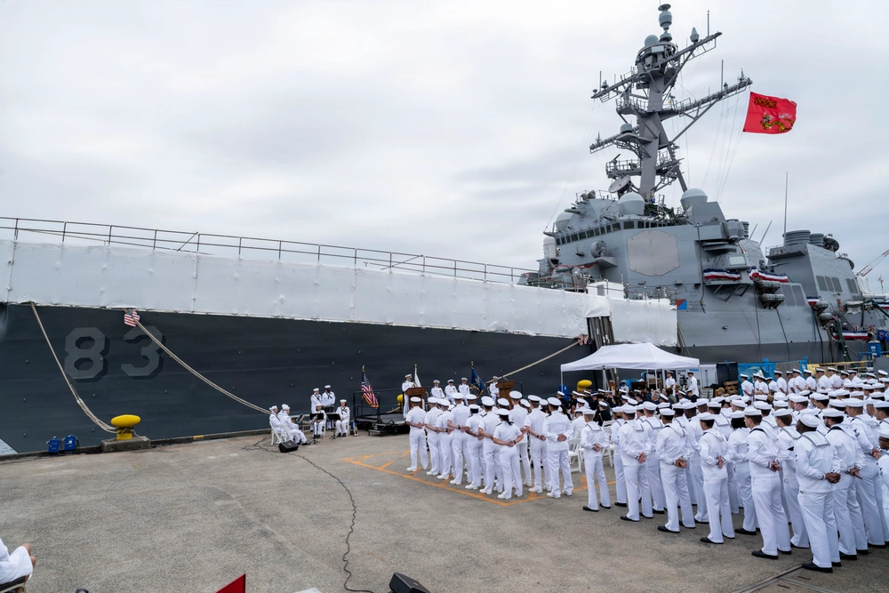 DVIDS - Images - USS Howard (DDG 83) Change of Command Ceremony [Image ...
