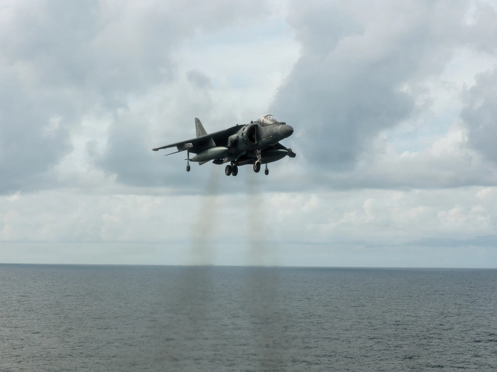 DVIDS - Images - 22nd MEU(SOC) | Harrier Flight Operations Aboard the ...