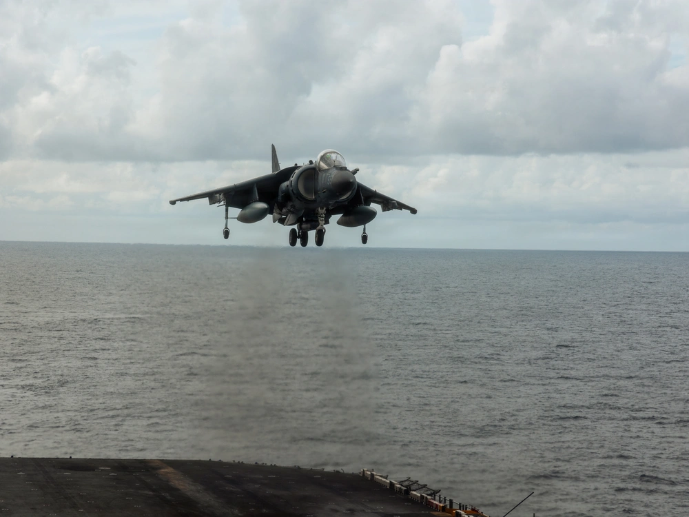DVIDS - Images - 22nd MEU(SOC) | Harrier Flight Operations Aboard the ...