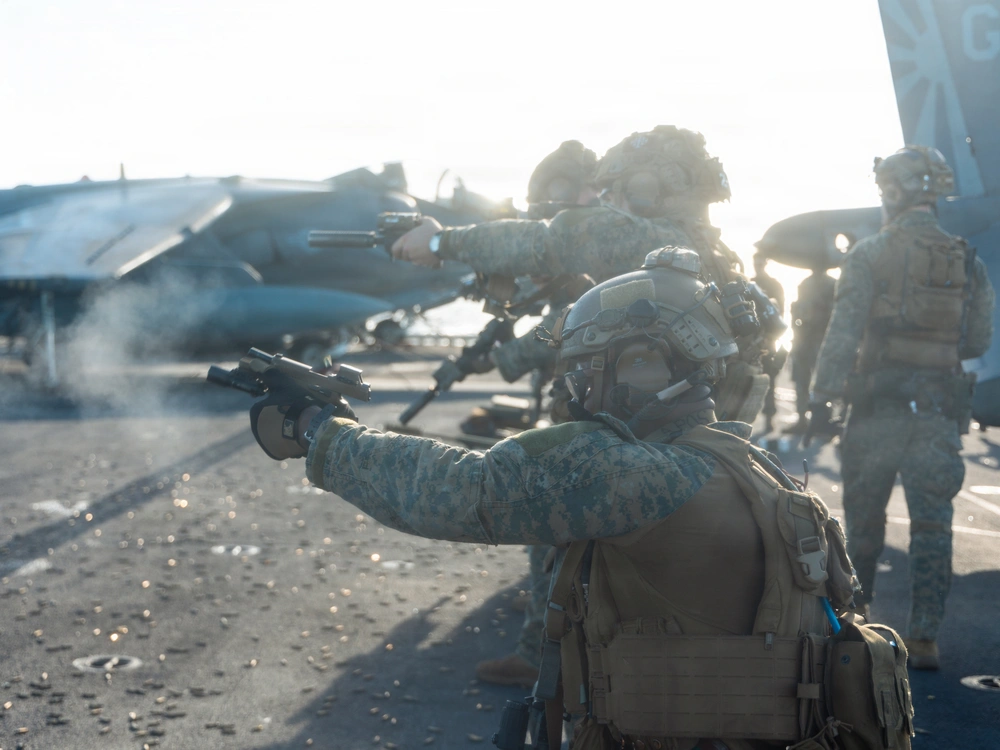 DVIDS - Images - 22nd MEU(SOC) | MSPF Conducts Deck Shoot Aboard the ...