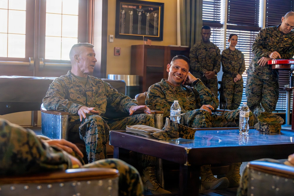 DVIDS - Images - The Commandant, Gen. Eric M. Smith and the Sergeant ...
