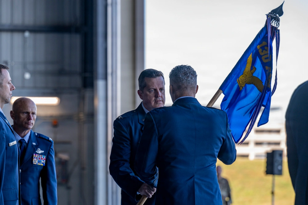 DVIDS - Images - Charlie West Welcomes New Wing Commander [Image 1 of 4]
