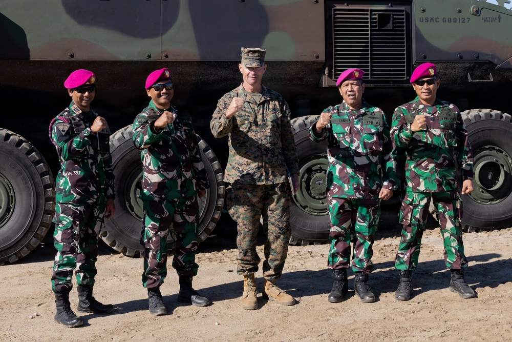 DVIDS - Images - Distinguished visitors survey Steel Knight 25 operations [Image 16 of 16]