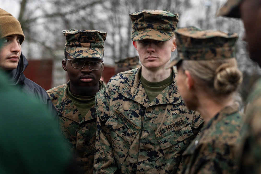 DVIDS - Images - 2nd MLG Commanding General visits Marines deployed in ...