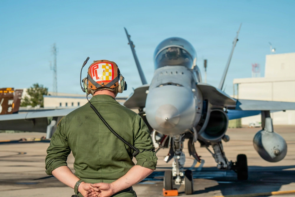 DVIDS - Images - Steel Knight 25: F-35C, F/A-18 fighter jets depart ...