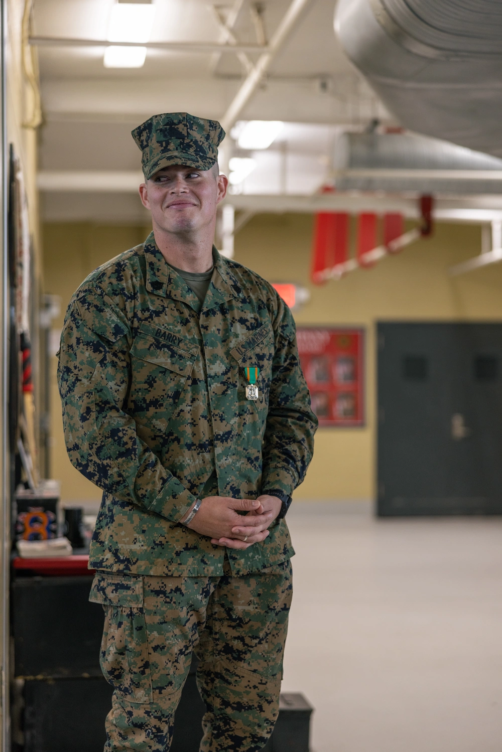 DVIDS - Images - SSgt Barry Hat Plaque Ceremony [Image 8 of 11]
