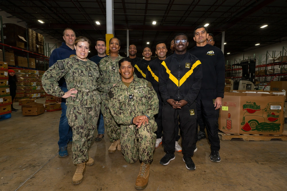DVIDS - Images - Maryland Food Bank Community Service - 2025 Army-Navy ...