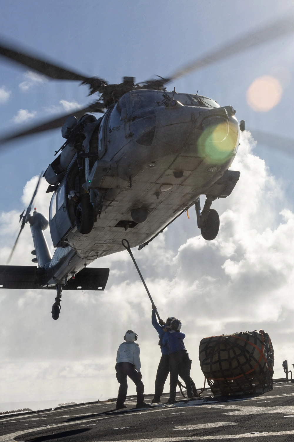 DVIDS - Images - USS Milius (DDG 69) conducts flight operations [Image ...
