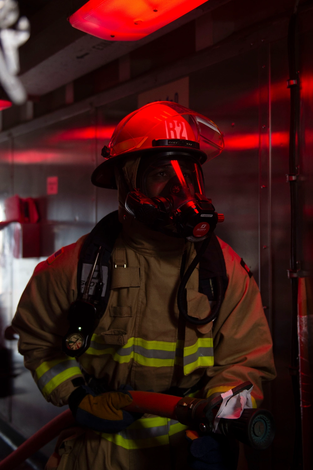 DVIDS - Images - Sailors aboard USS Blue Ridge Conducts Damage Control ...