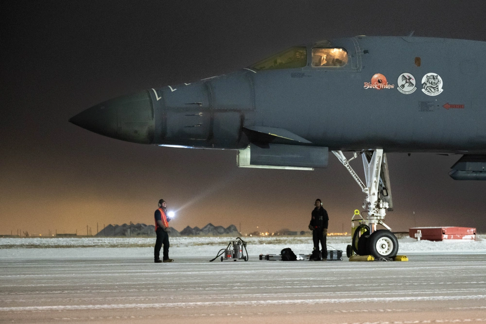 DVIDS - Images - B-1B Lancers return to Ellsworth Air Force Base [Image ...