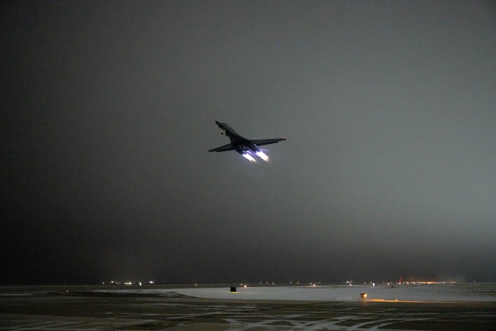 DVIDS - Images - B-1B Lancers return to Ellsworth Air Force Base [Image ...