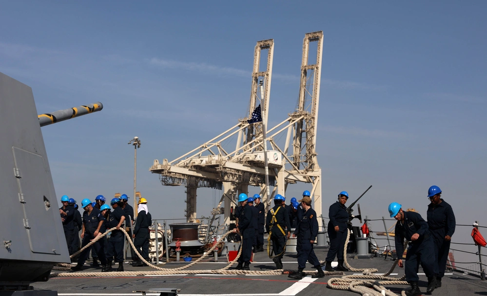 DVIDS - Images - USS Roosevelt (DDG 80) Conducts Sea-and-Anchor ...