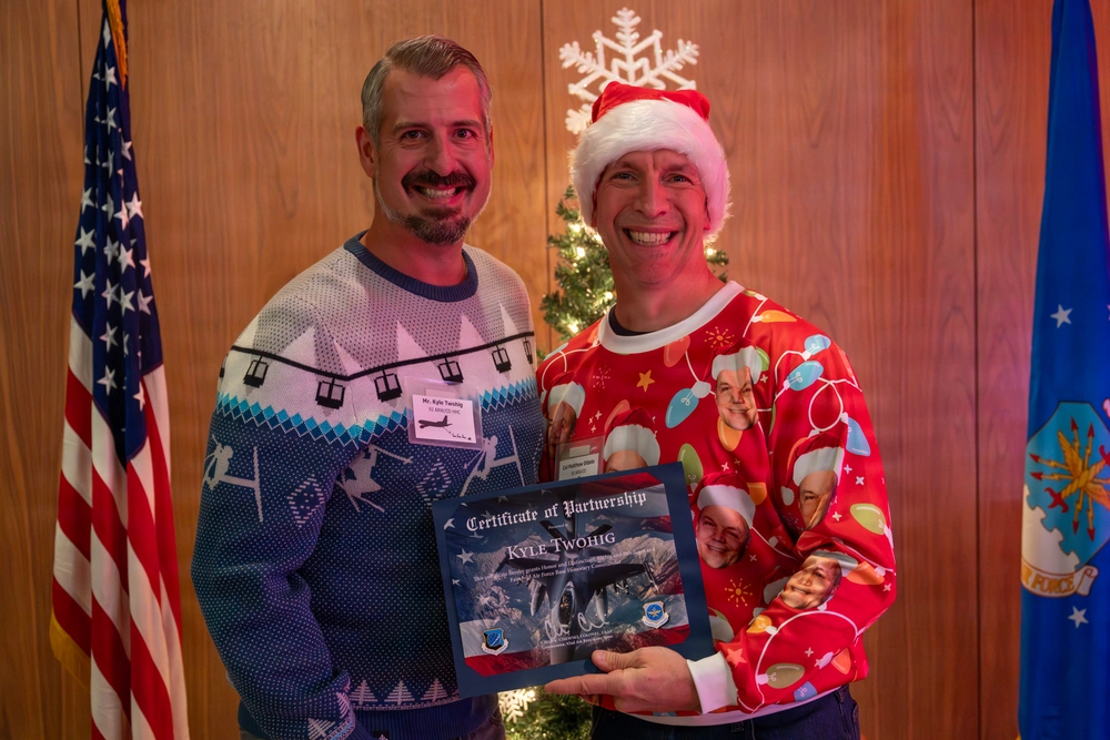 DVIDS - Images - 92nd ARW celebrates holidays, inducts new Honorary ...