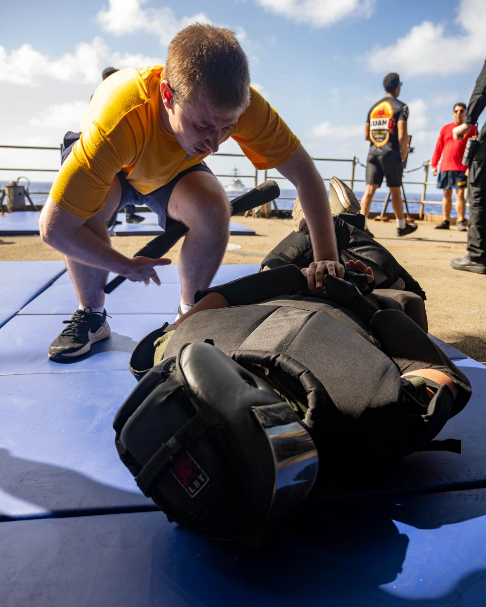 DVIDS - Images - Nimitz Sailors Participate In OC Spray Training ...