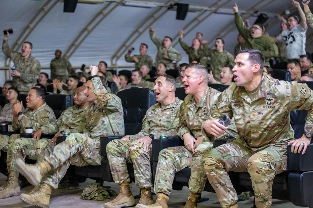 DVIDS - Images - Army–Navy Tradition, Forward Deployed [Image 11 of 12]