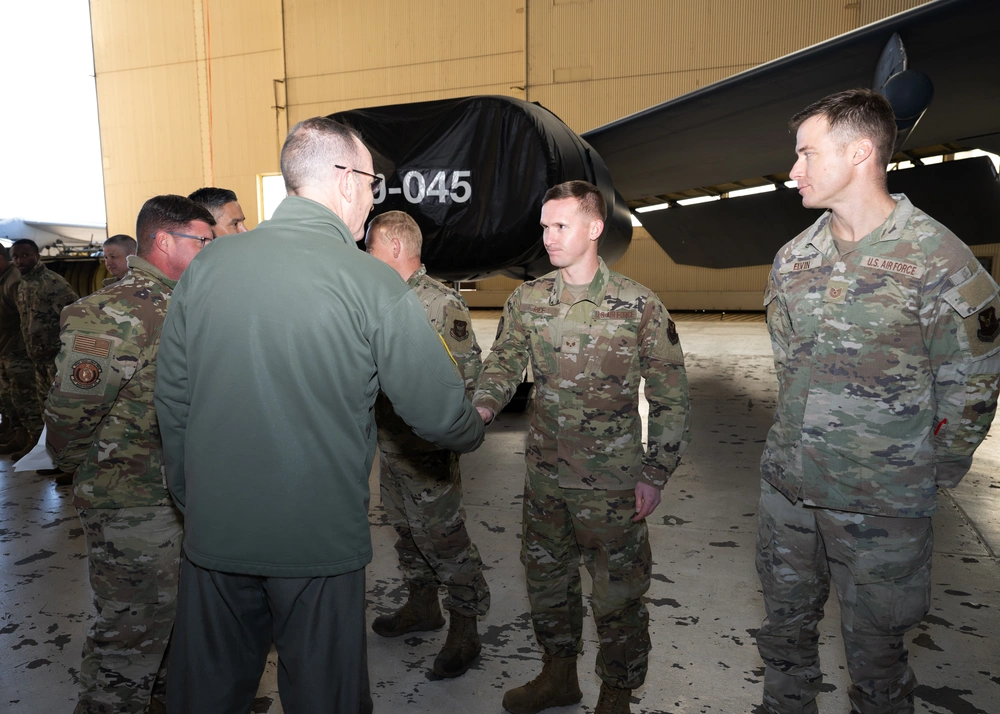 DVIDS - Images - Lt. Gen. Healy visits Barksdale, underscores reserve ...