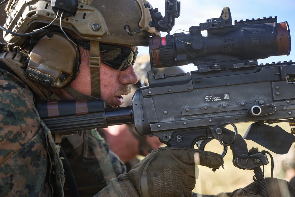 DVIDS - Images - 22nd MEU(SOC) | M240B Medium Machine Gun Range in Camp ...