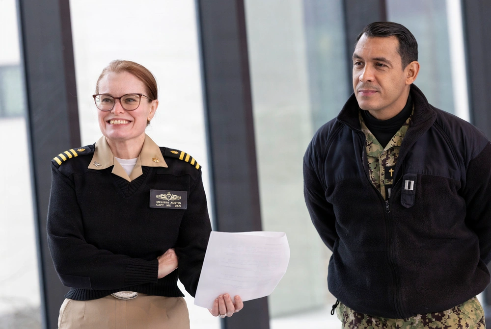 DVIDS - Images - Menorah Lighting at Walter Reed [Image 7 of 12]