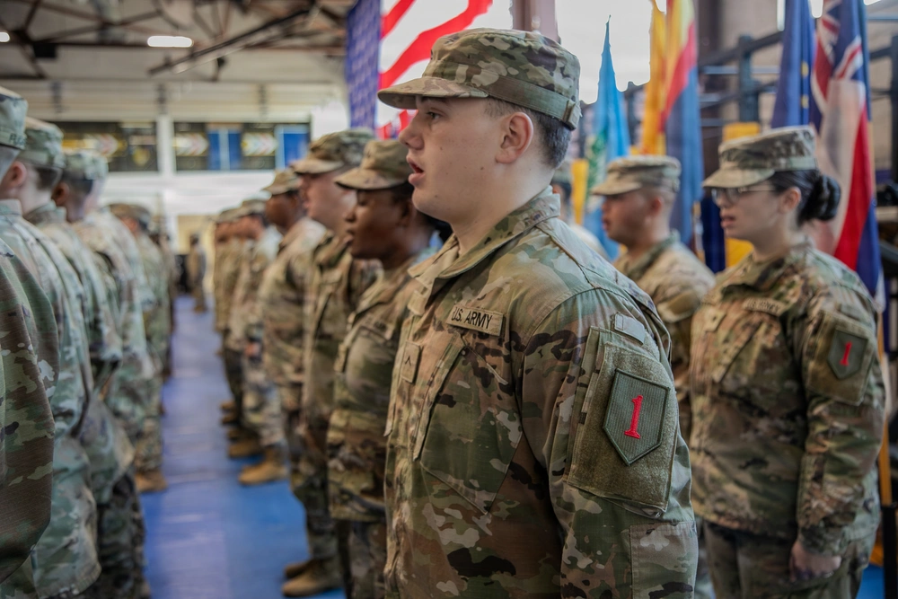 DVIDS - Images - 5th Engineer Battalion Welcomed Into the 1st Infantry ...