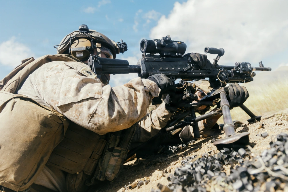 DVIDS - Images - 22nd MEU(SOC) | Lima Co. M240B Machine Gun Range ...