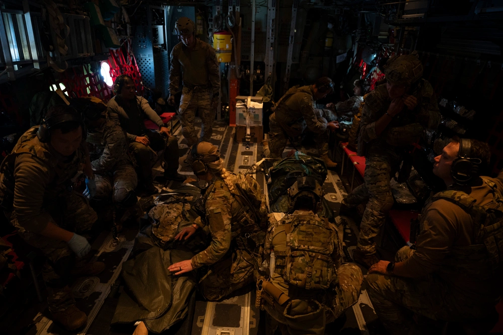 DVIDS - Images - Air Commandos train for airborne medical emergencies ...