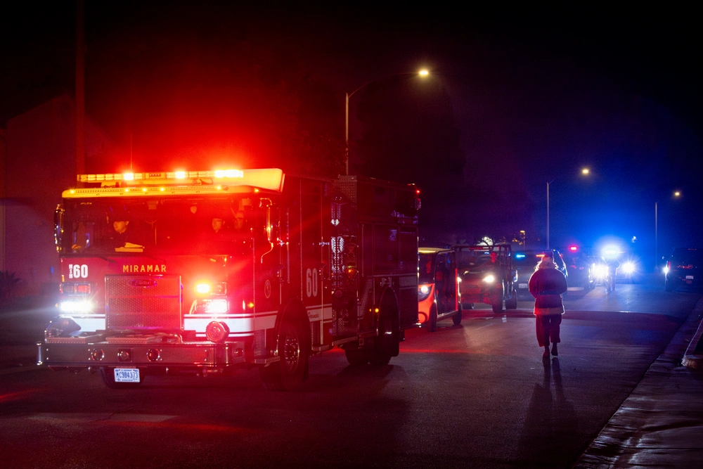 DVIDS - Images - Santa Claus Is Coming to Town!: MCAS Miramar Fire ...
