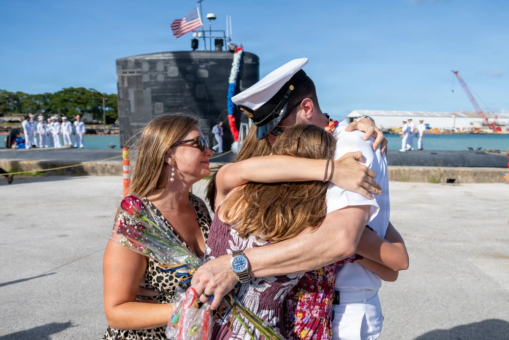 DVIDS - Images - USS Annapolis (SSN 760) returns to Naval Base Guam ...