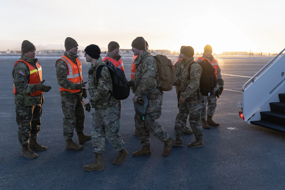 DVIDS - Images - Alaska Army National Guardsmen return after completing ...