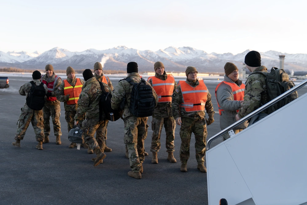 DVIDS - Images - Alaska Army National Guardsmen return after completing ...