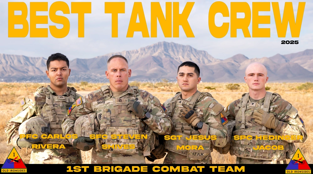 DVIDS - Images - Best Tank Crew (1-1 ABCT) [Image 3 of 5]