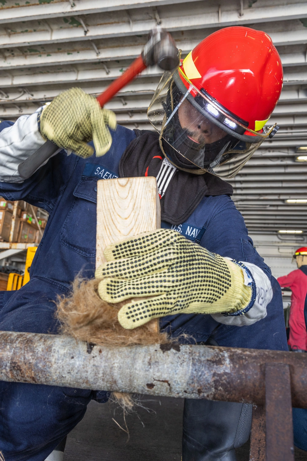 DVIDS - Images - USS Iwo Jima Sailors Take Part in a Damage Control ...