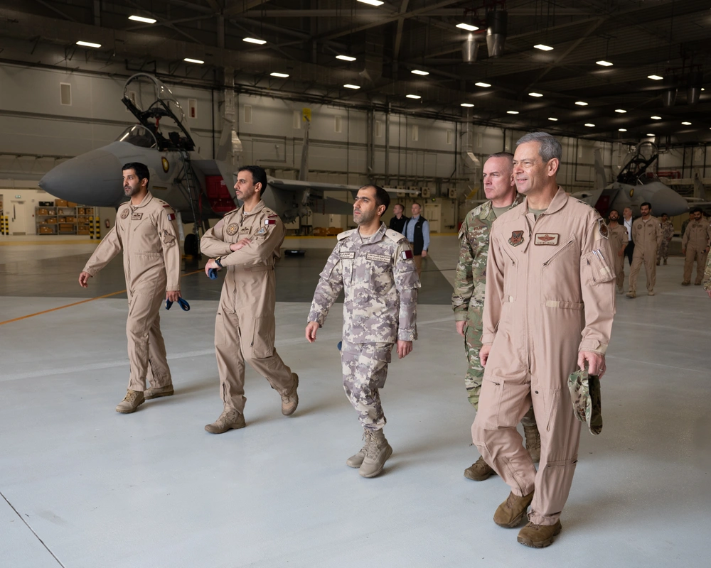 DVIDS - Images - CSAF, CMSAF visit U.S. Central Command [Image 8 of 10]