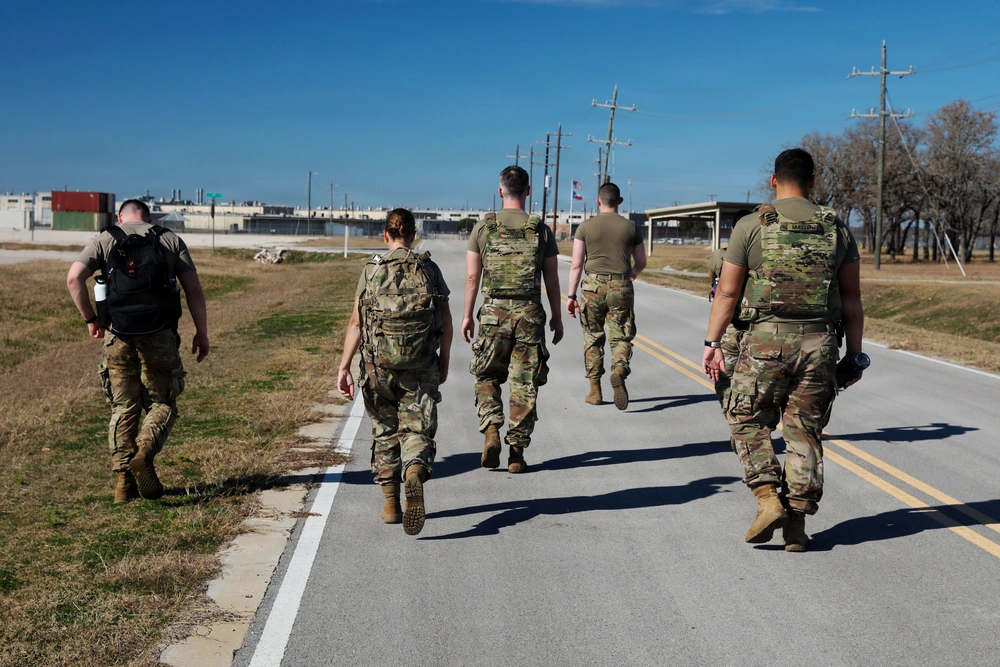 DVIDS - Images - Rucking At Fort Hood [Image 6 of 7]