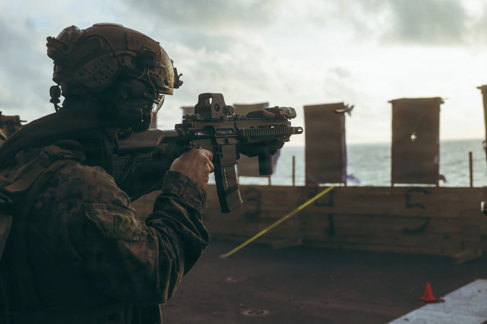 DVIDS - Images - 31st MEU | Maritime Raid Force live-fire deck shoot ...